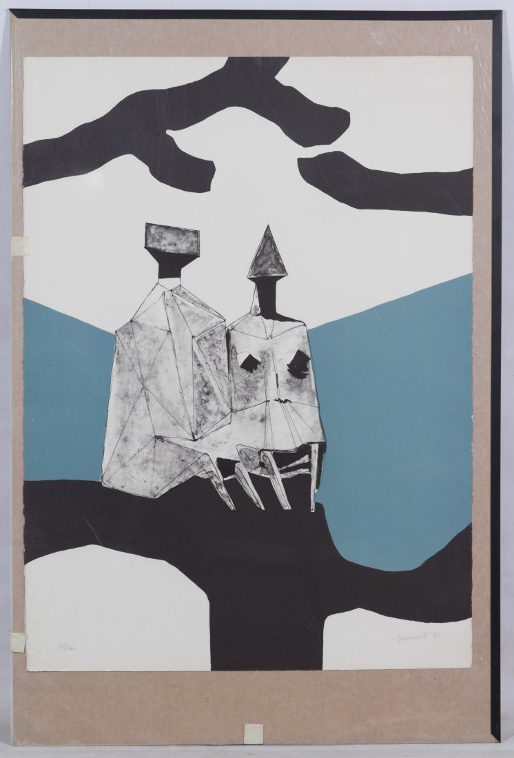 Lynn Russell Chadwick (England, 1914-2003) 'Two