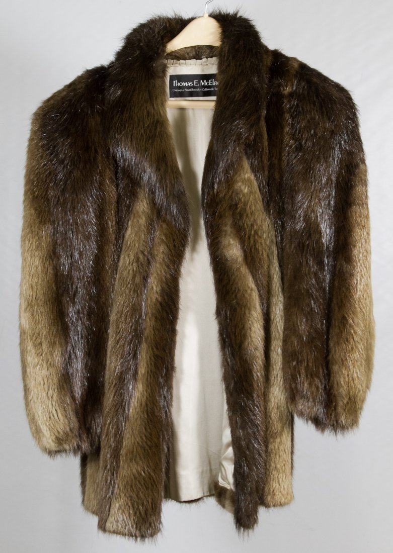 Beaver Fur Coat by Thomas E. McElroy