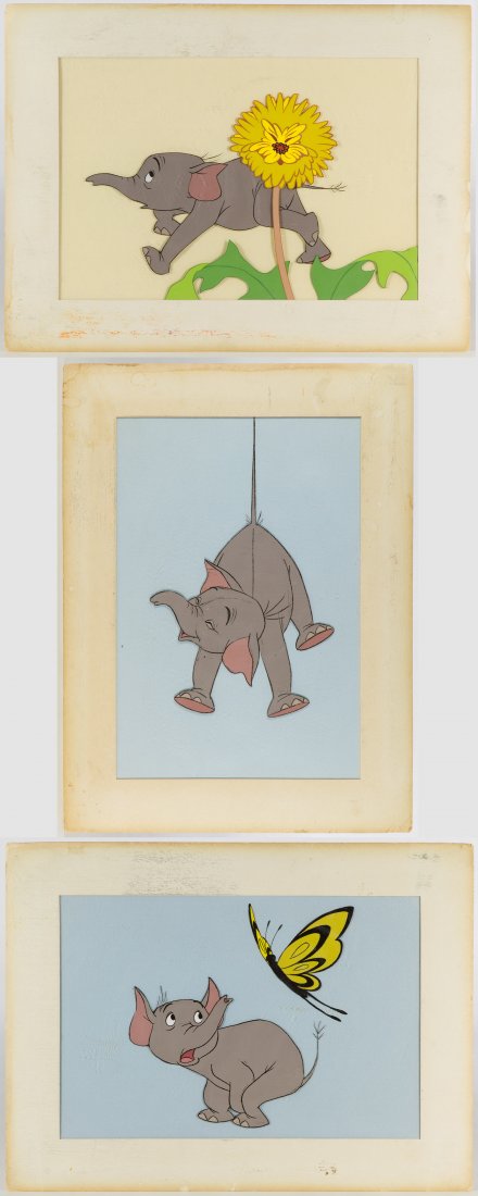 Walt Disney 'goliath Ii' Hand Painted Celluloid