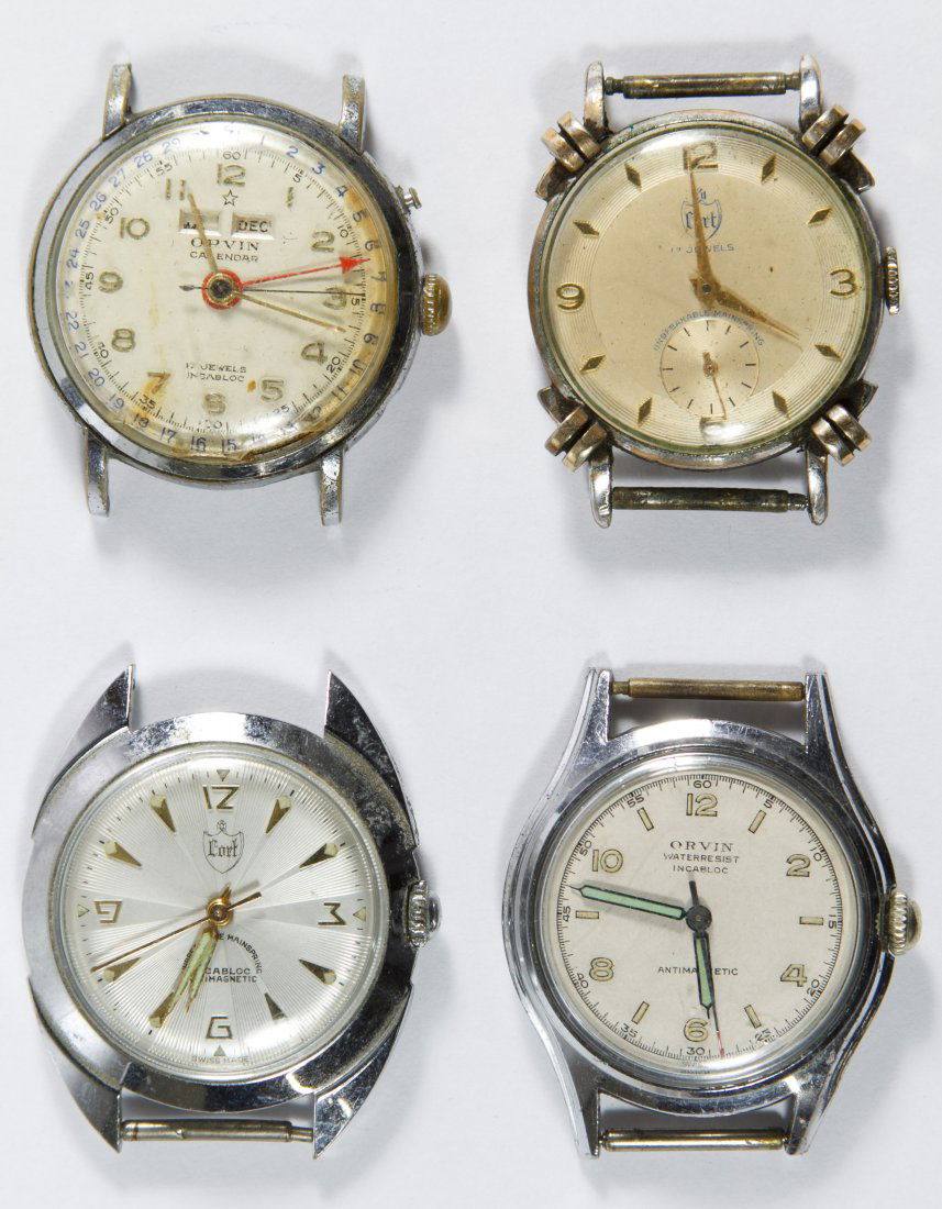Orvin and Cort Wrist Watch Assortment