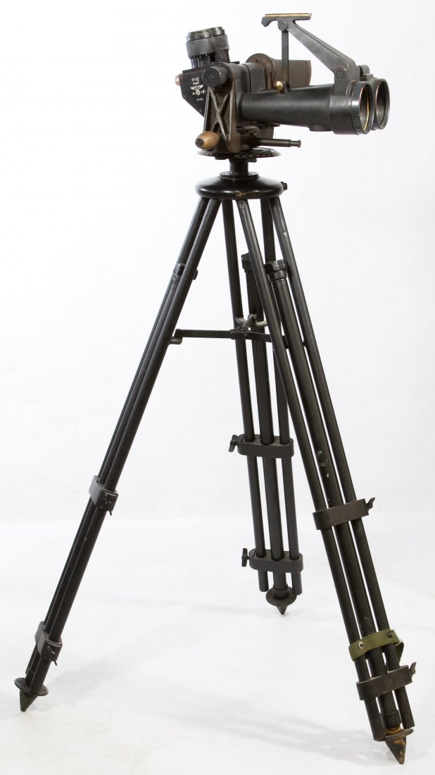 World War II German Field Binoculars and Tripod