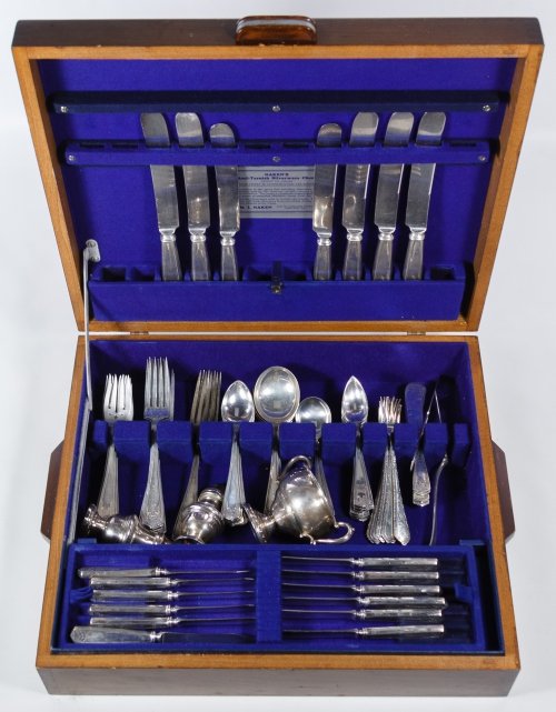 Simpson, Hall, Miller & Co. Sterling Silver Flatware