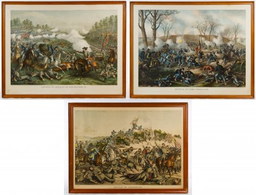 Kurz & Allison 'civil War Battle' Print Assortment