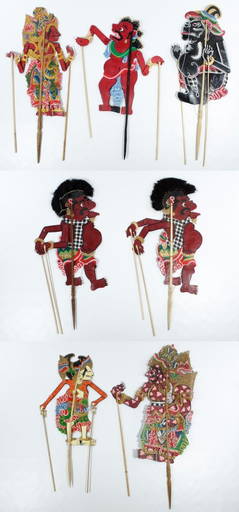 Indonesian Bali Shadow Puppets