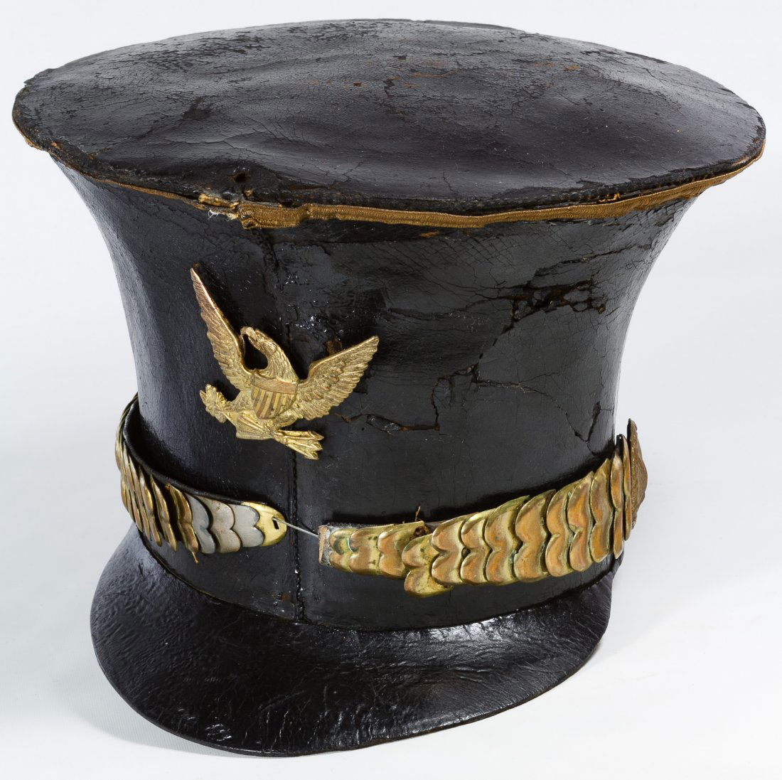 Pre Civil War Us Officers Bell Crown Shako Hat