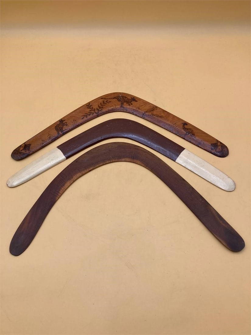Authentic Aboriginal Boomerangs Auction