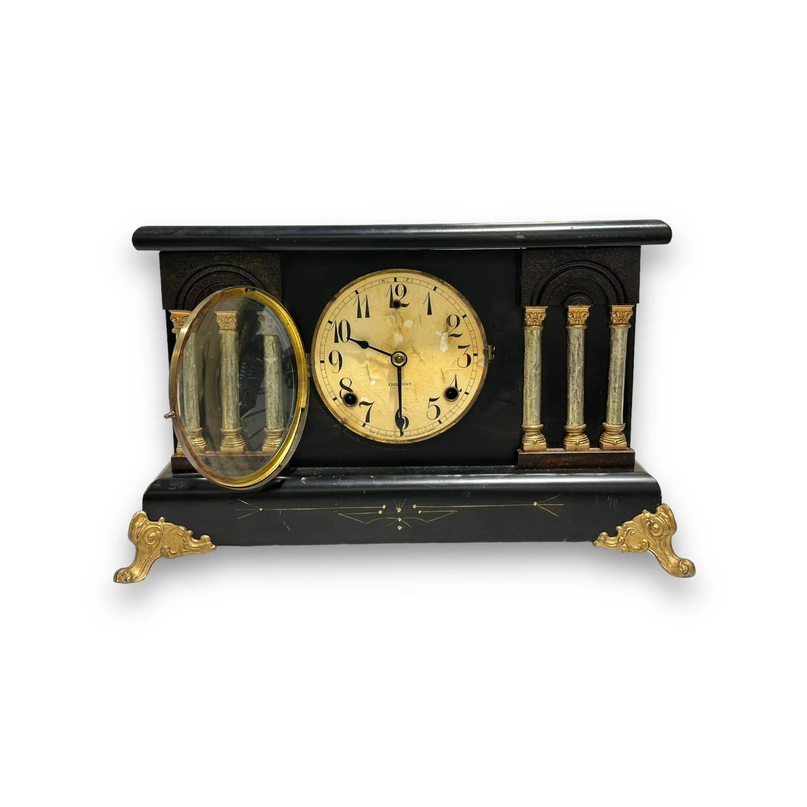 Vintage Gilbert Mantel Clock Auction