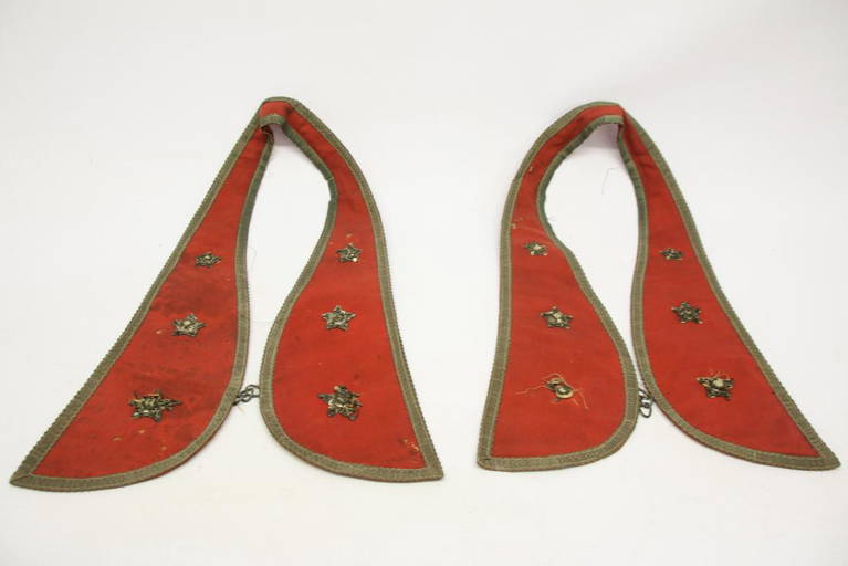 Pr. Antique Masonic Vests