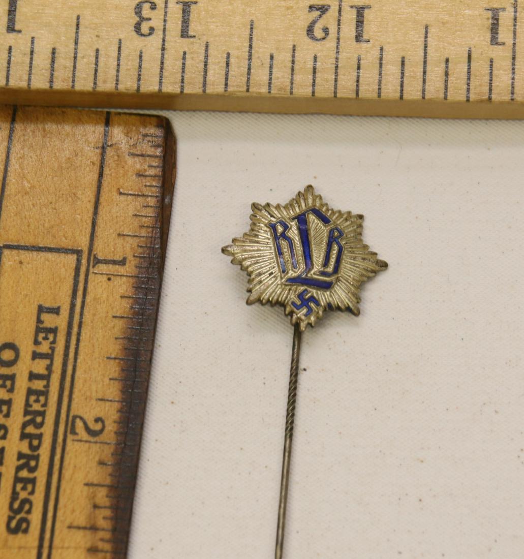 WWII NAZI GERMANY RLB PIN - May 20, 2017 | Hartzell's Auction Gallery ...