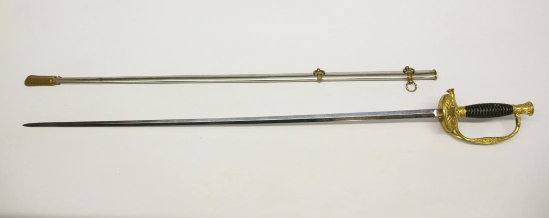 U.s. Model 1860 Springfield Armory Officers Sword