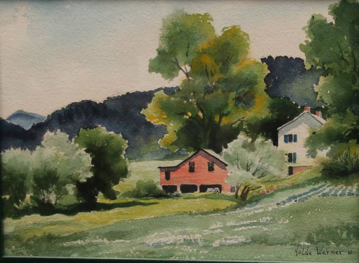 Hulda Werner Watercolor