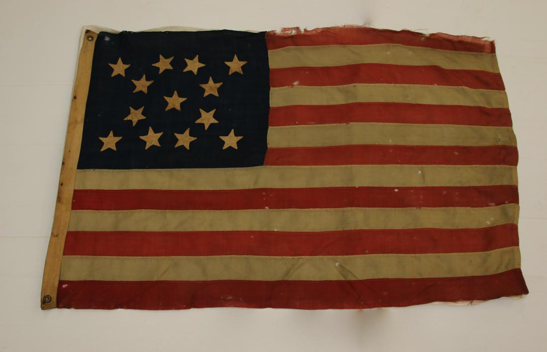 19TH CENTURY AMERICAN FLAG