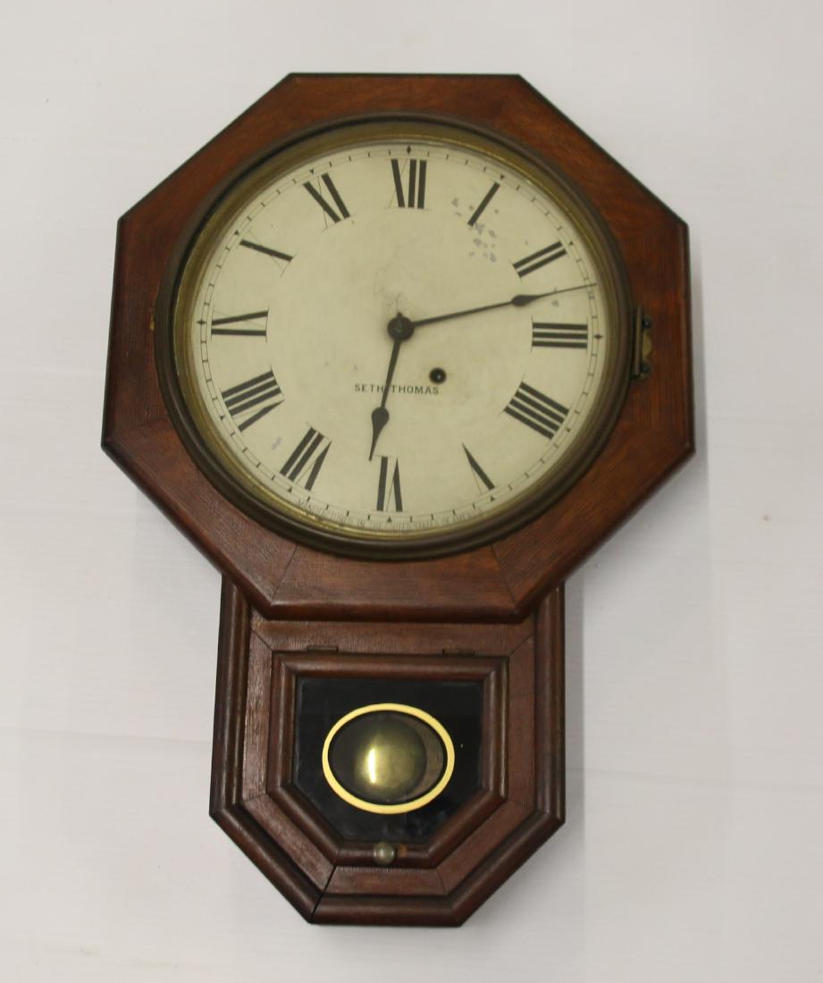 SETH THOMAS SCHOOL HOUSE CLOCK