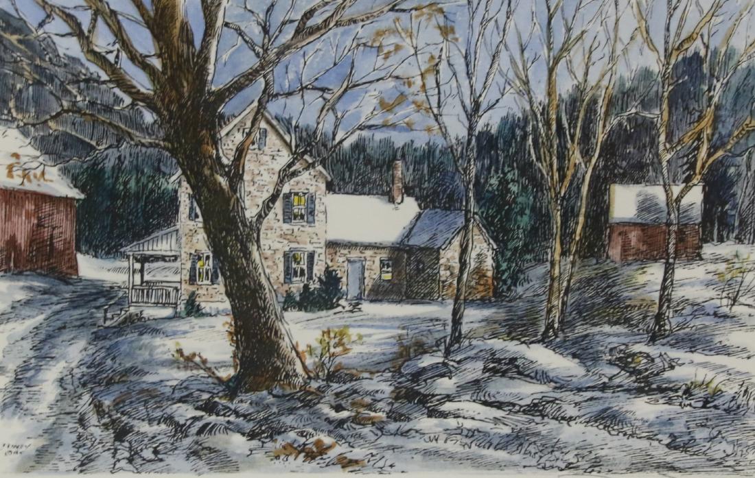 ROBERT DONEY PEN AND INK - WATERCOLOR - Jun 22, 2018 | Hartzell's ...