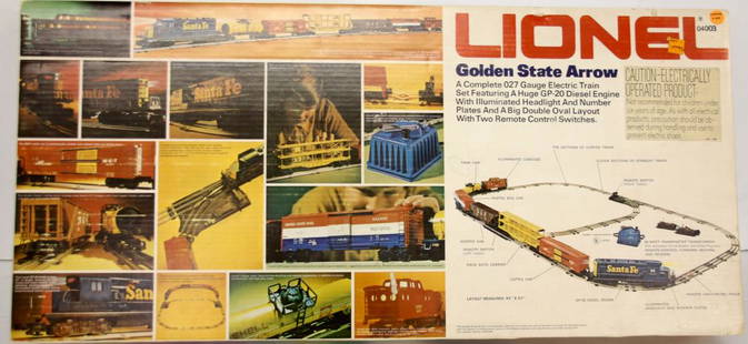 Antique Lionel 027 Boxed Train Set