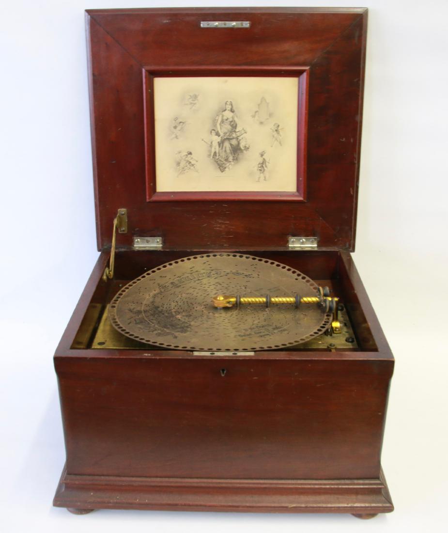 REGINA TABLE TOP MUSIC BOX - May 04, 2019 | Hartzell's Auction Gallery ...