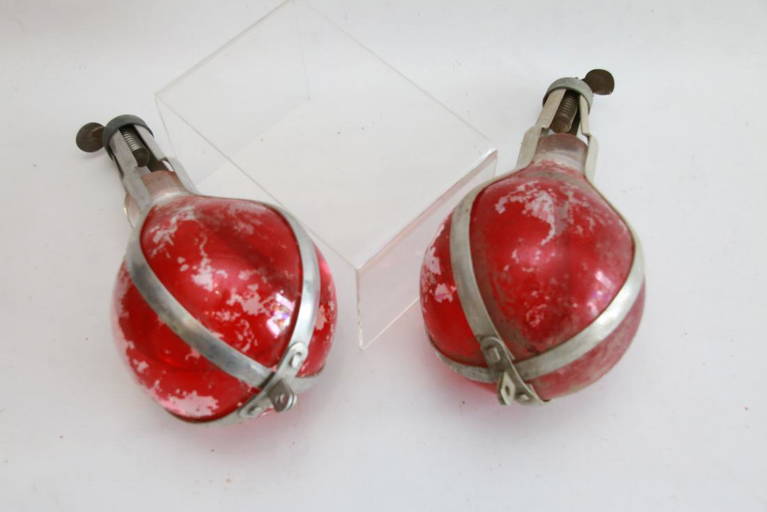 Pr. Of Glass Fire Extinguishers