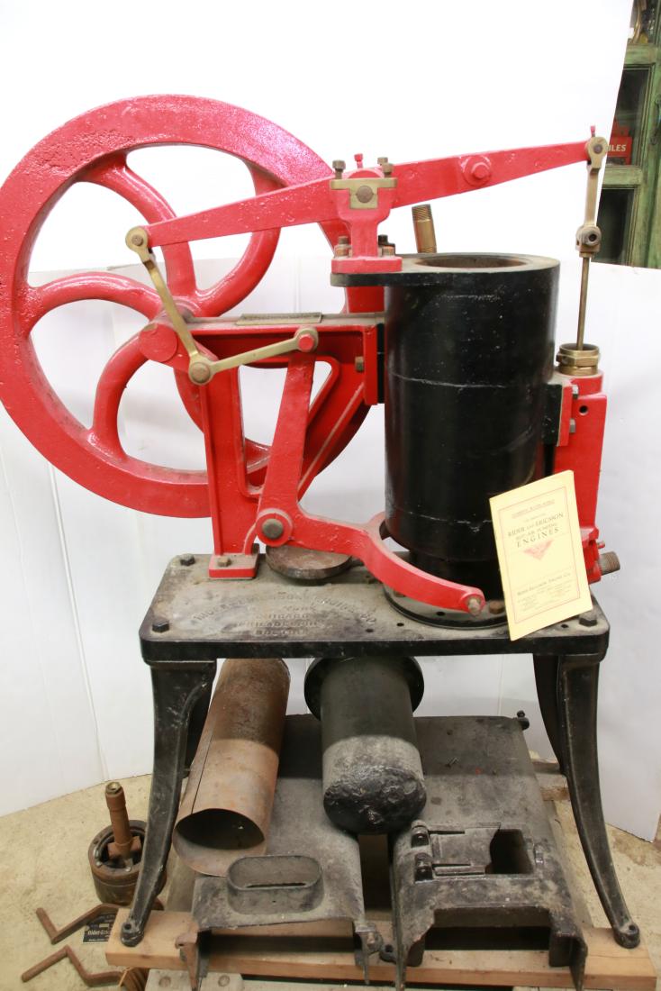 RIDER AND ERICSSON HOT AIR ENGINE - May 05, 2019 | Hartzell's Auction ...