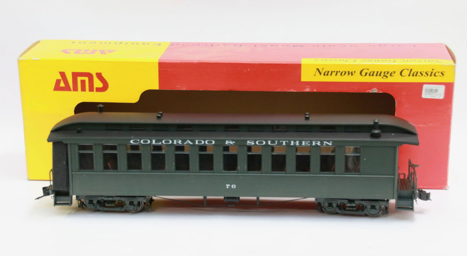 AMS JACKSON & SHARP RAILROAD COACH NEW IN BOX - Dec 13, 2019 | Hartzell ...