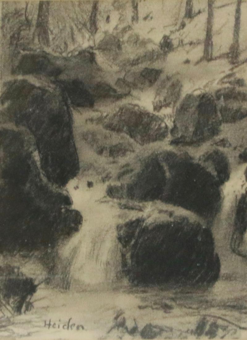CHARCOAL ON PAPER BY PETER HEIDEN - Dec 13, 2019 | Hartzell's Auction ...