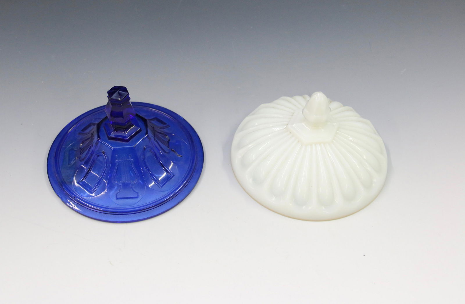 PRESSED FLINT GLASS COLORED LIDS - Feb 17, 2020 | Hartzell's Auction ...