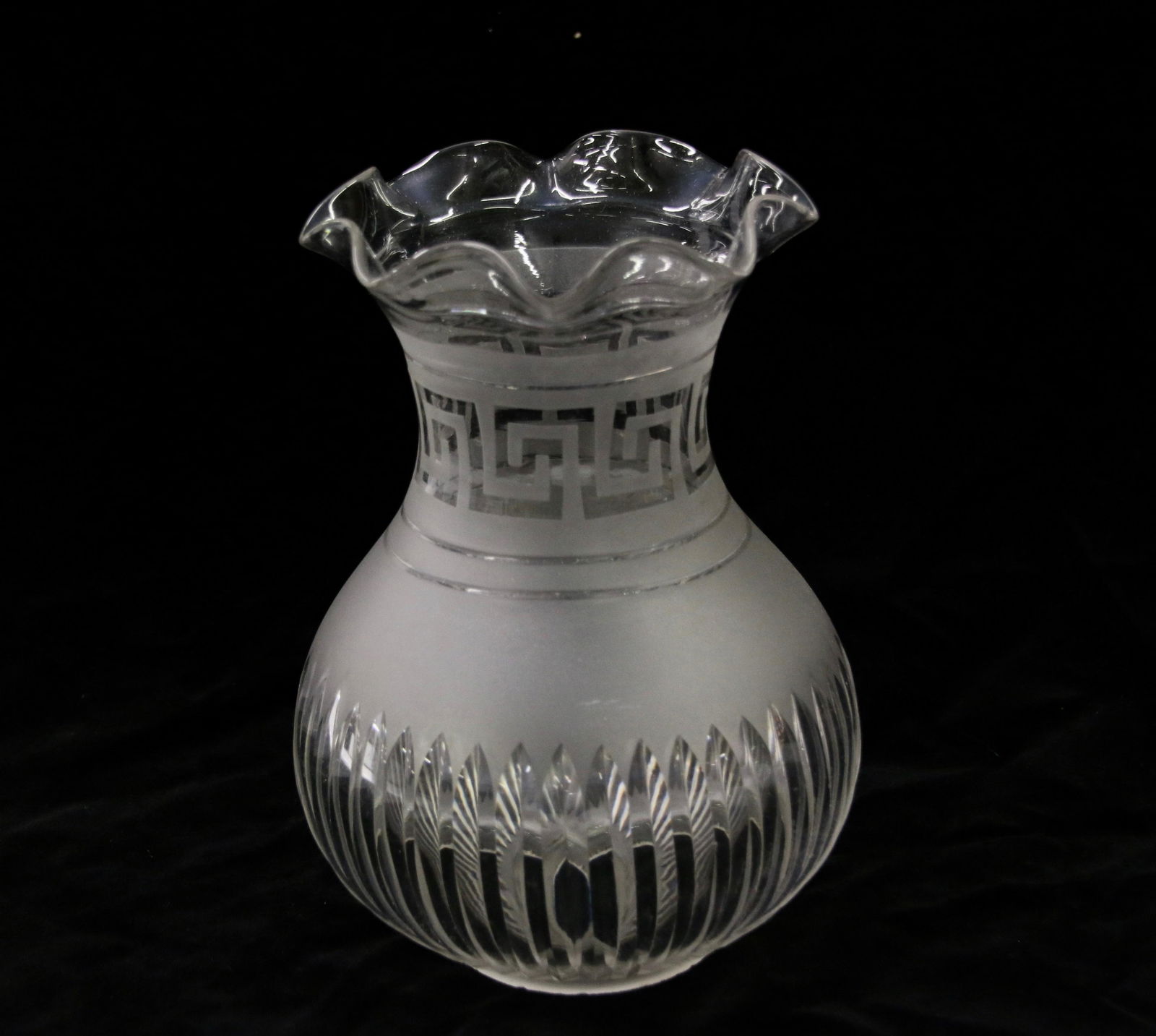 BLOWN ARGAND SHADE FLINT GLASS - Feb 17, 2020 | Hartzell's Auction ...
