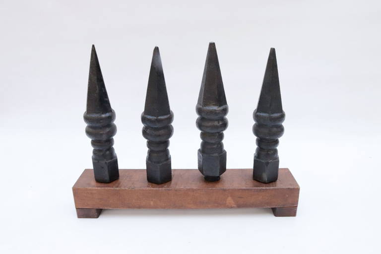 Group Of Fence Post Toppers