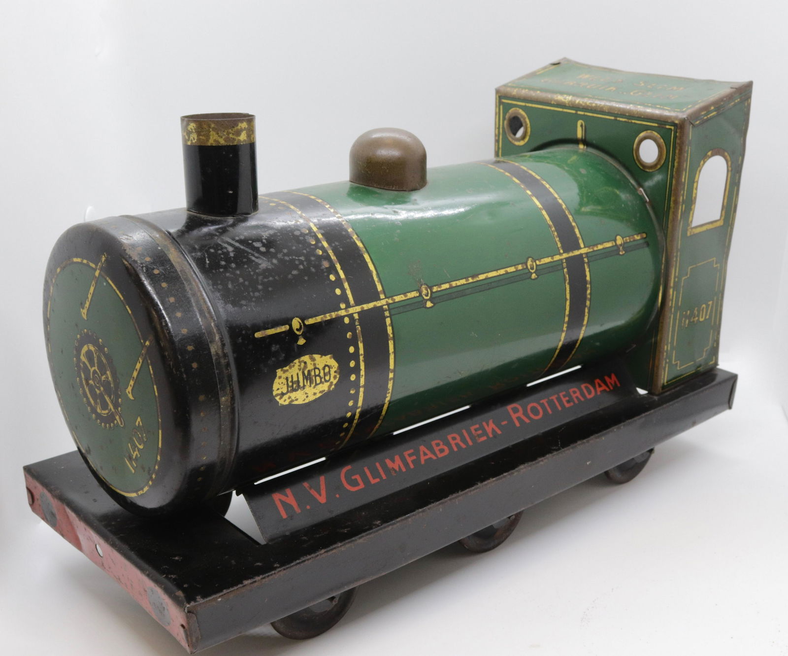 GLIMS STEAM ENGINE "JUMBO" BISCUIT TIN - May 31, 2020 | Hartzell's ...