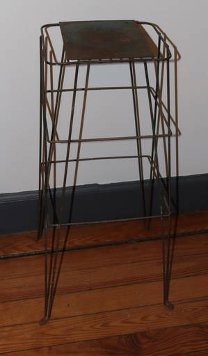 Vintage Wire Plant Stand