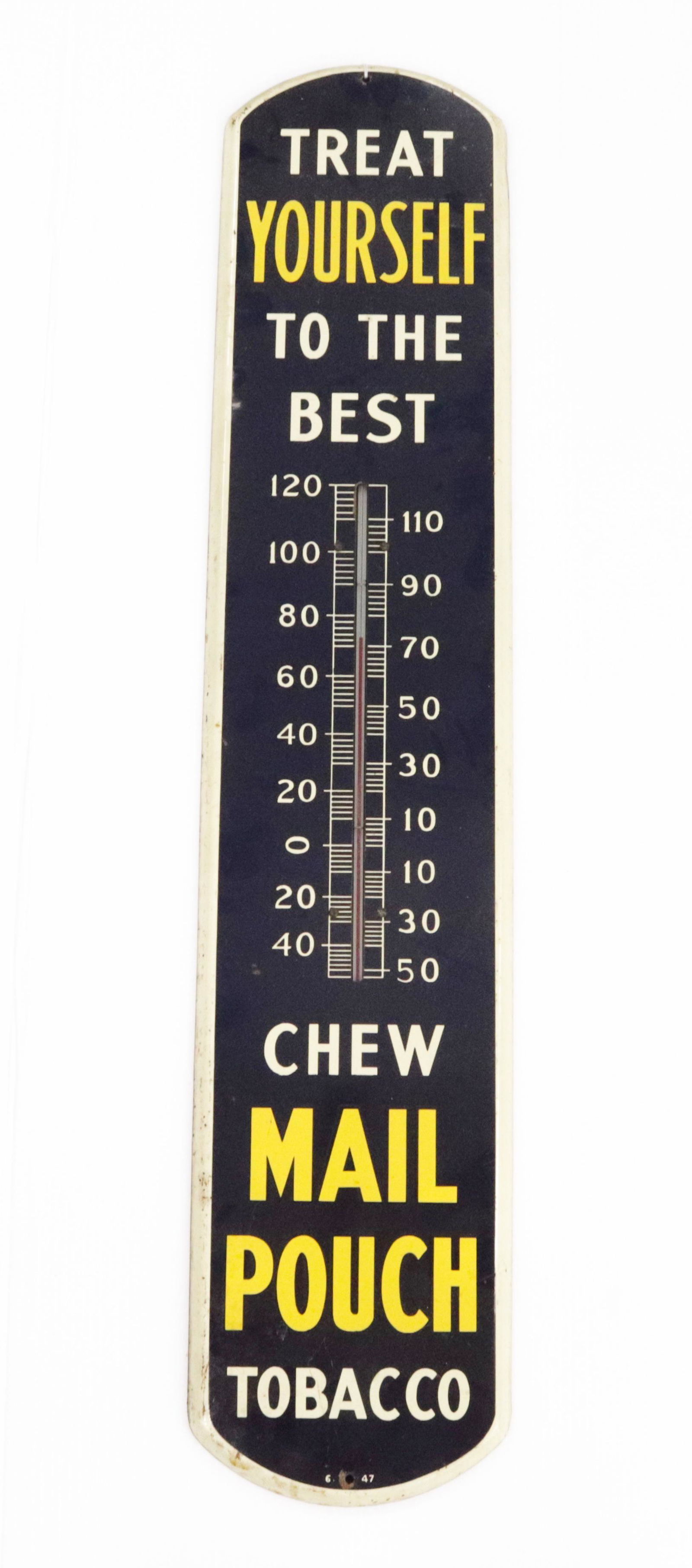 VINTAGE ADVERTISING THERMOMETER - Aug 24, 2020 | Hartzell's Auction ...