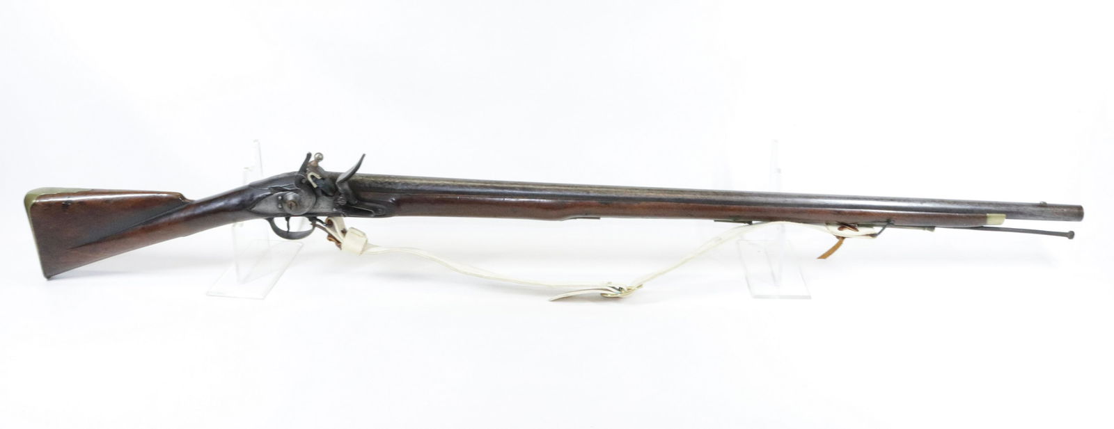 BRITISH BROWN BESS FLINTLOCK RIFLE - Nov 01, 2020 | Hartzell's Auction ...