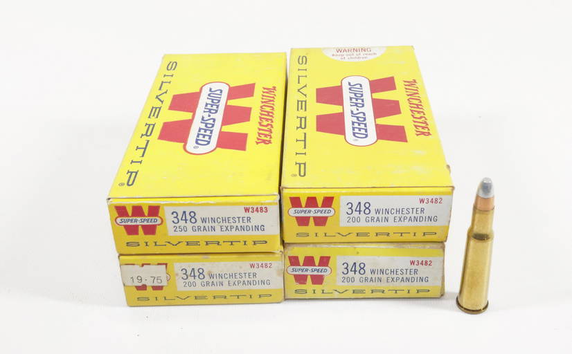 348 Winchester Ammo Lot