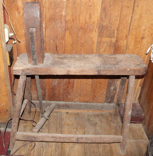 Antique Saddle Makers Bench