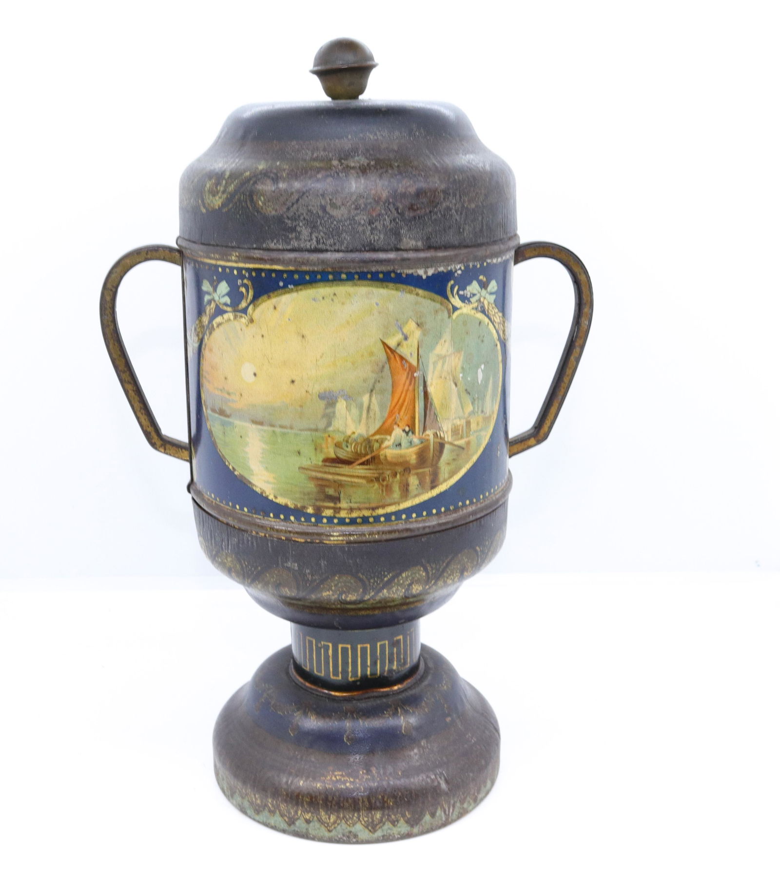 George Kemp Lithograph Tin