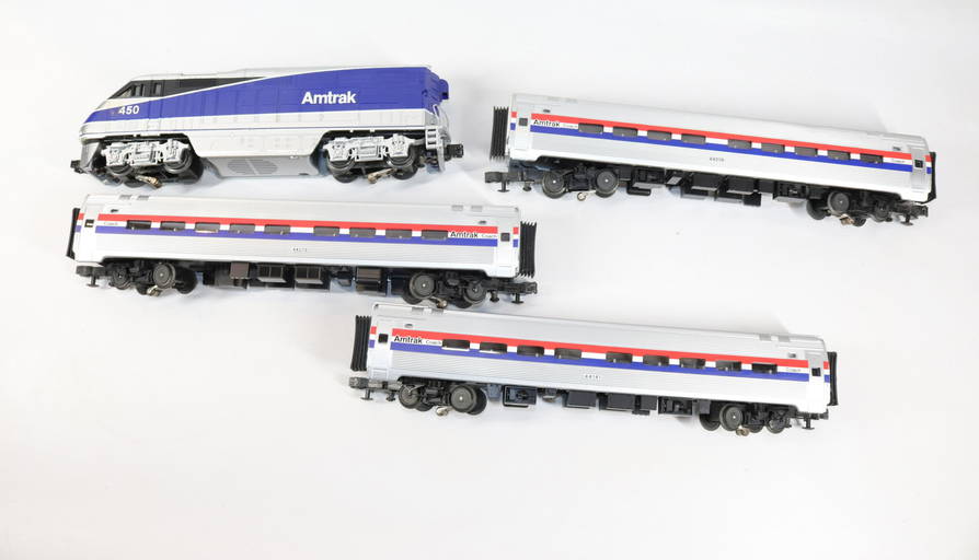 MIKES TRAIN HOUSE AMTRAK TRAIN SET - Apr 23, 2021 | Hartzell's Auction ...