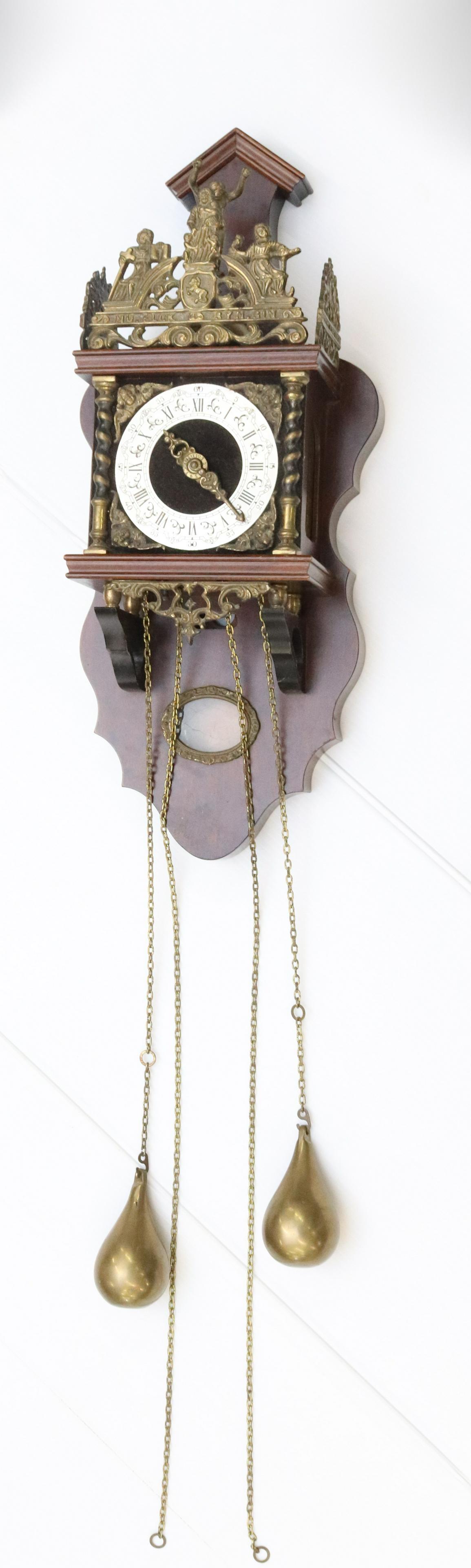 DUTCH ATLAS WALL CLOCK - May 24, 2021 | Hartzell's Auction Gallery, Inc ...