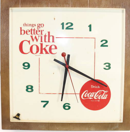 Vintage Coca Cola Clock