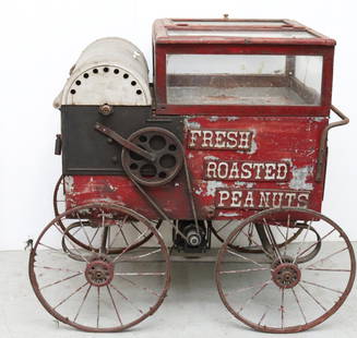 Antique Roasted Peanut Cart