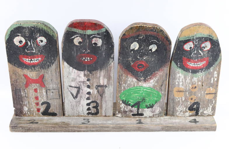 Painted Carnival Knockdown Targets