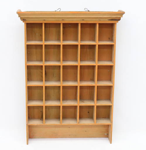 Painted Wooden Cubbies