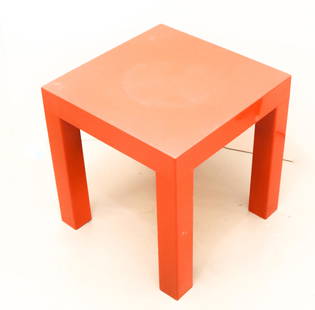 Vintage Molded Plastic Tulip Toadstool Side Table