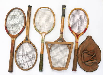 2 Vintage Tennis Rackets