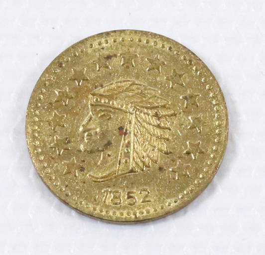1852 California Gold Coin