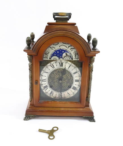 Vintage Wood Case Clock
