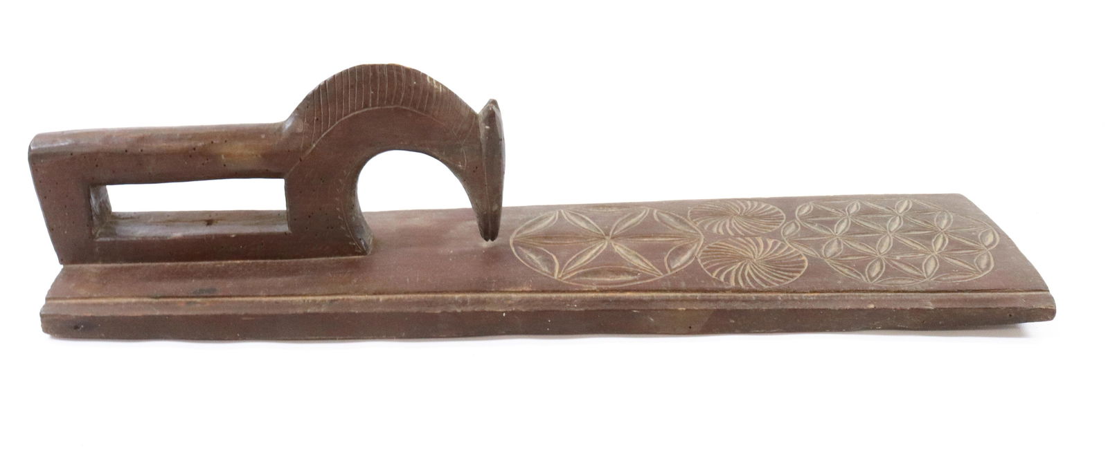 Carved And Painted Mangle Board