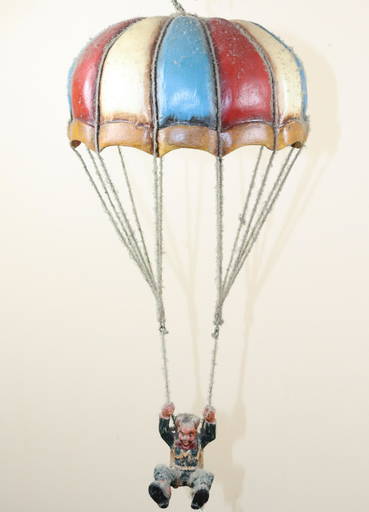 Painted Wooden Parachute