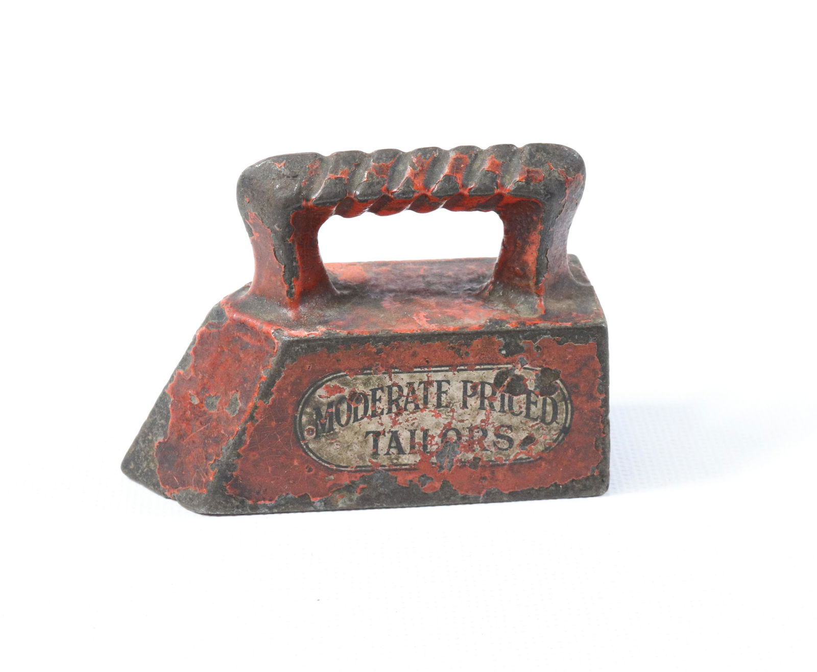 Sm. Size Advertising Tailors Iron