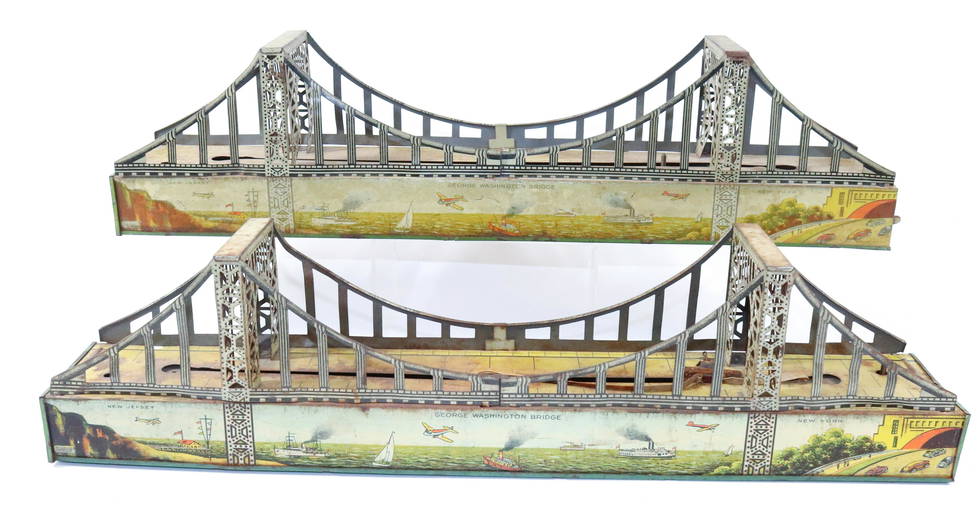 PR. OF TIN LITHO BRIDGES (#0109) on May 12, 2022 | Hartzell's Auction ...