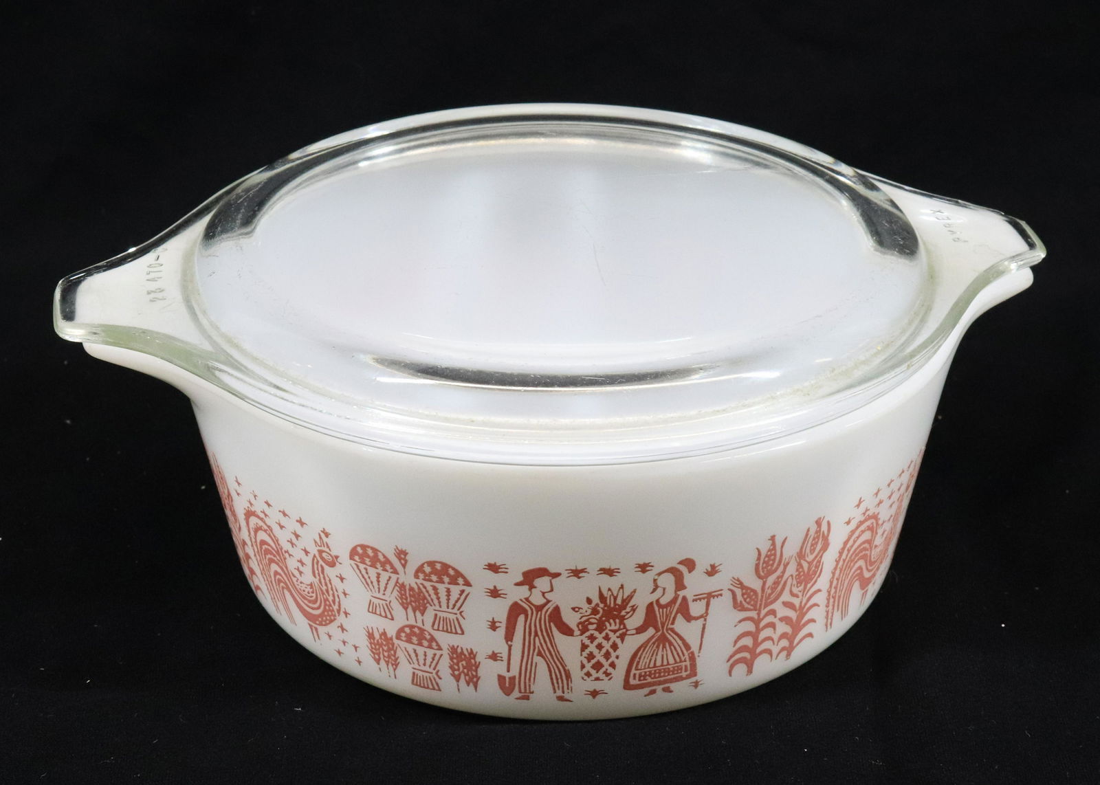 pyrex bowl amish print with lid Dining & Serving Kitchen & Dining etna ...