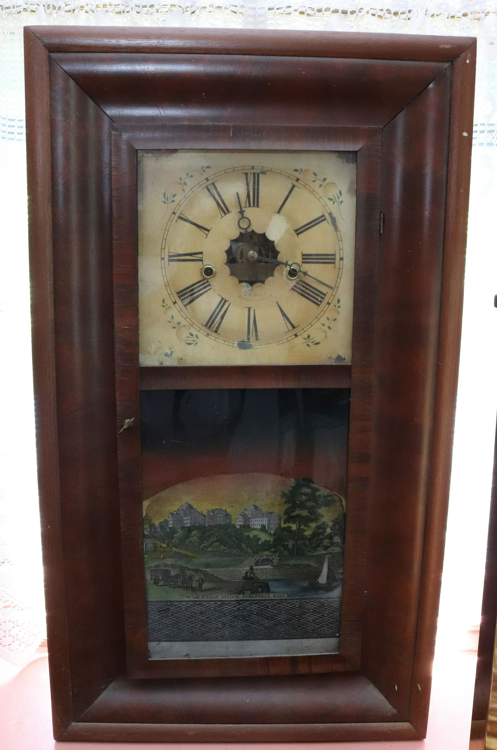 Antique Ogee Mantel Clock